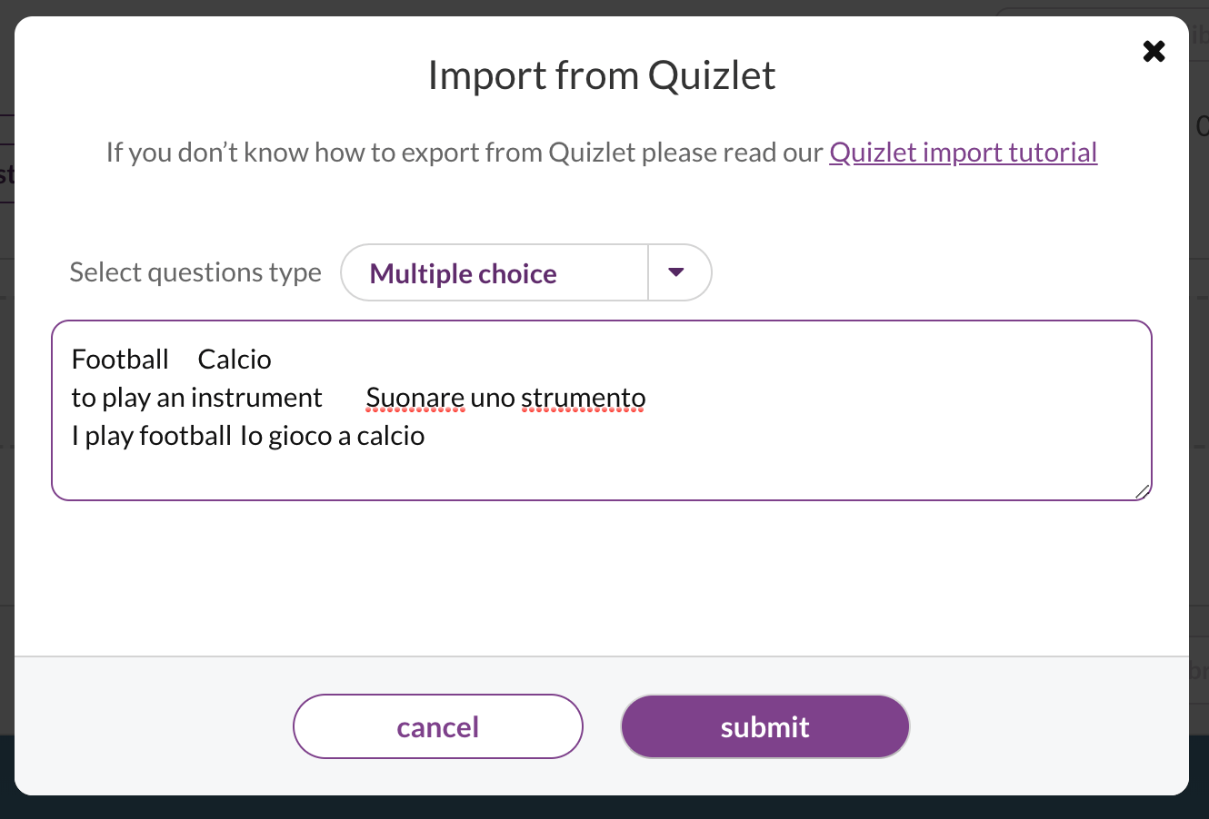 How to import a Quizlet Set into Quizalize - Blog | Quizalize