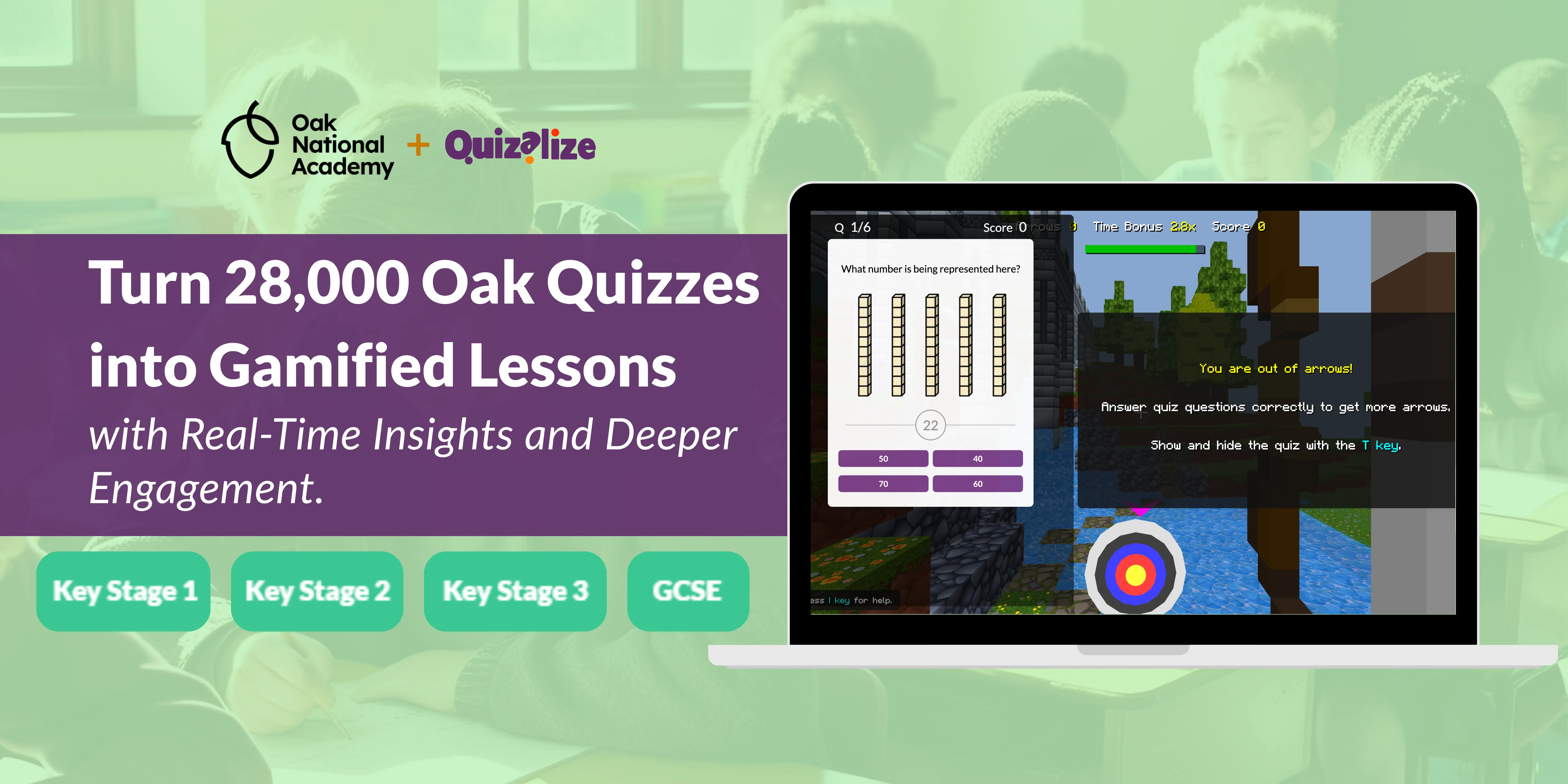Turn 28,000 Oak Quizzes into Gamified Lessons with Real-Time Insights and Deeper Engagement ...