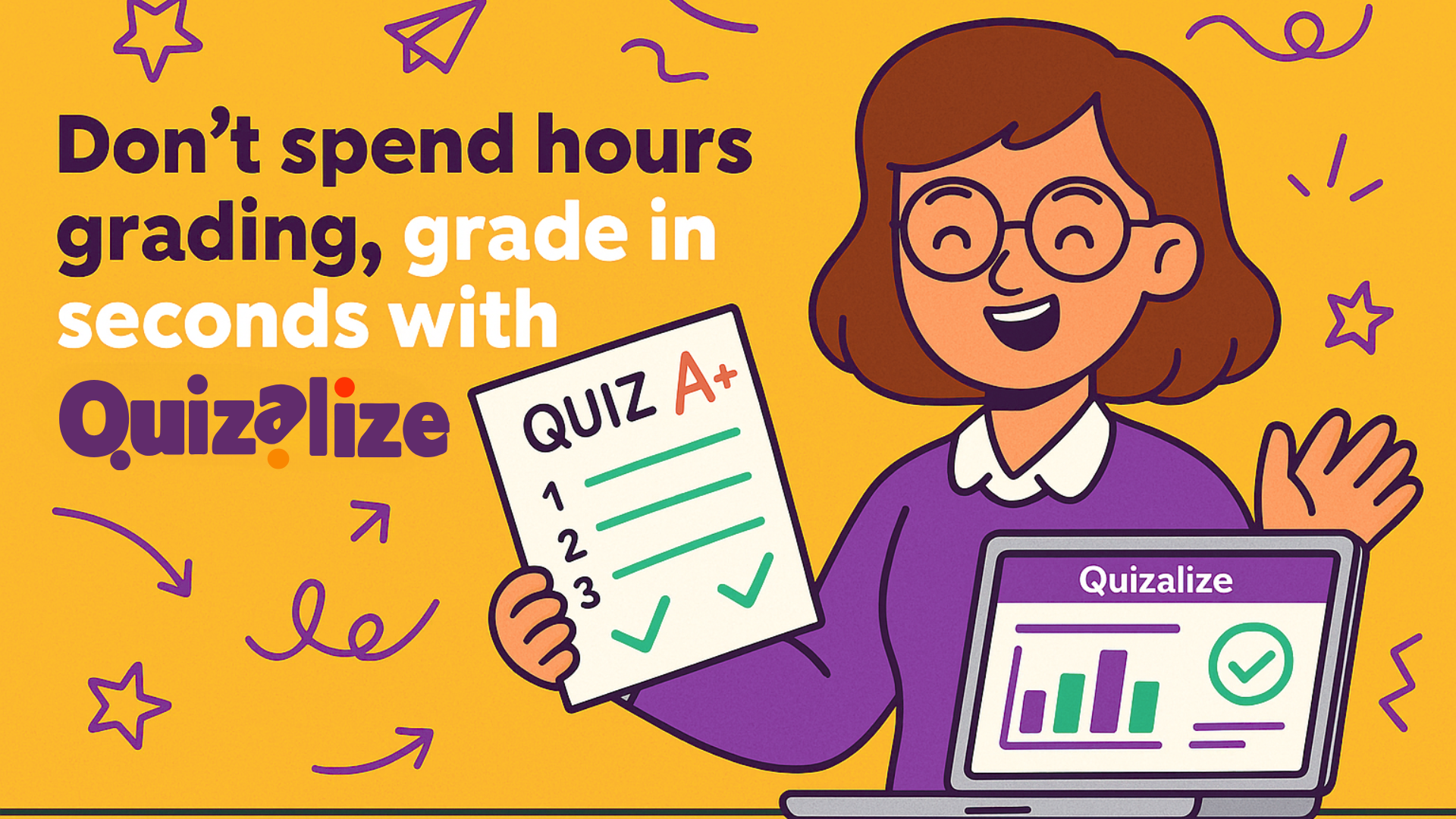 Grade in Seconds with Quizalize